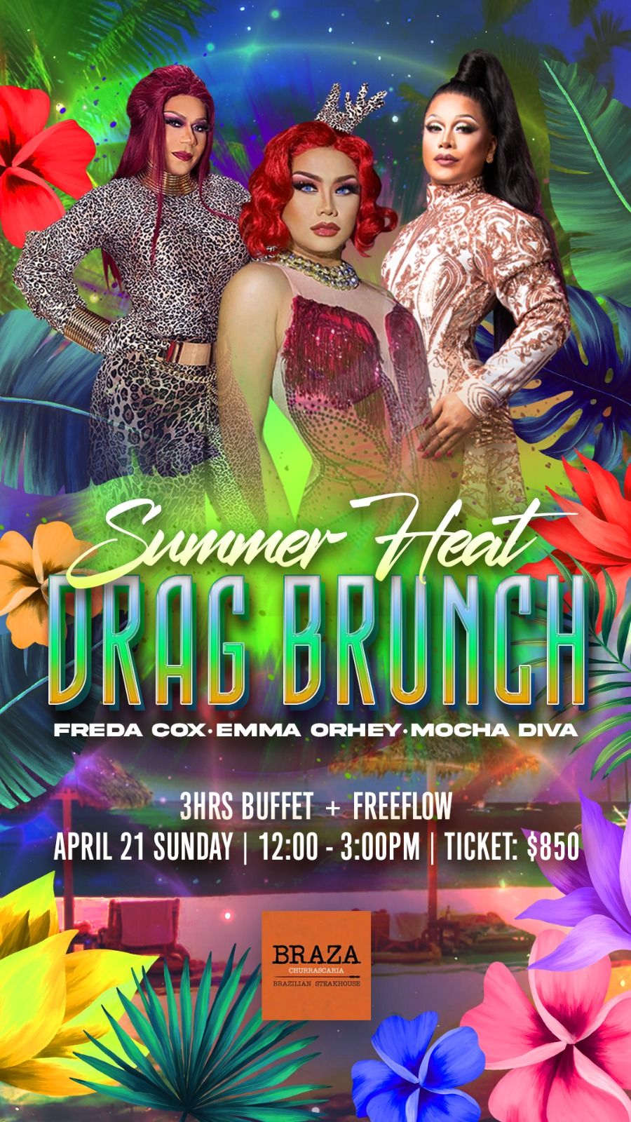 Braza Drag Brunch | S&S Hospitality